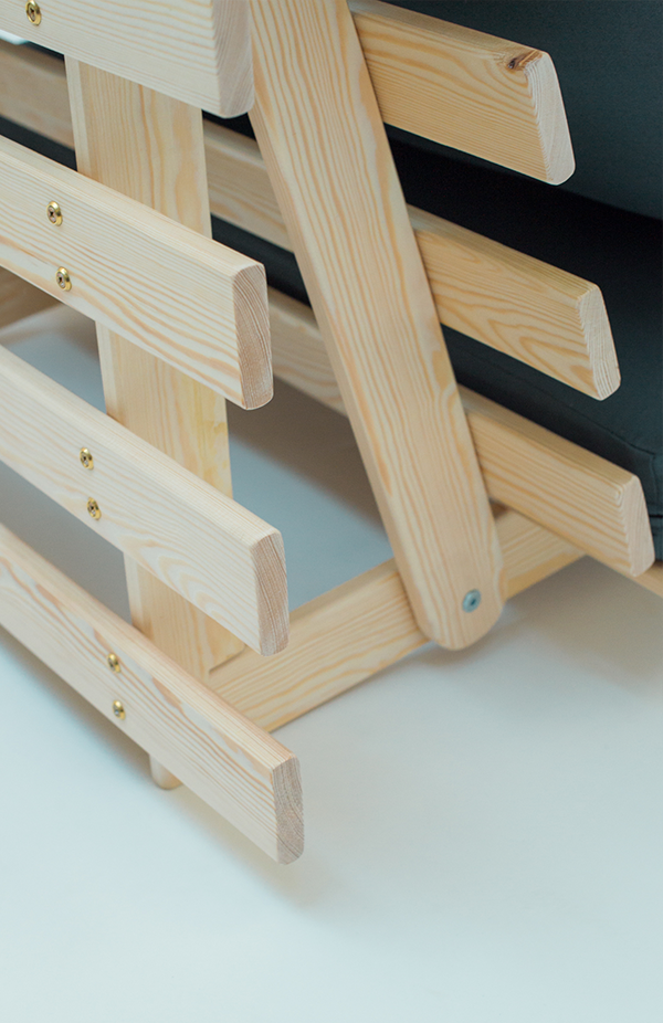 Scandi Single Futon Chair Bed | Futon World