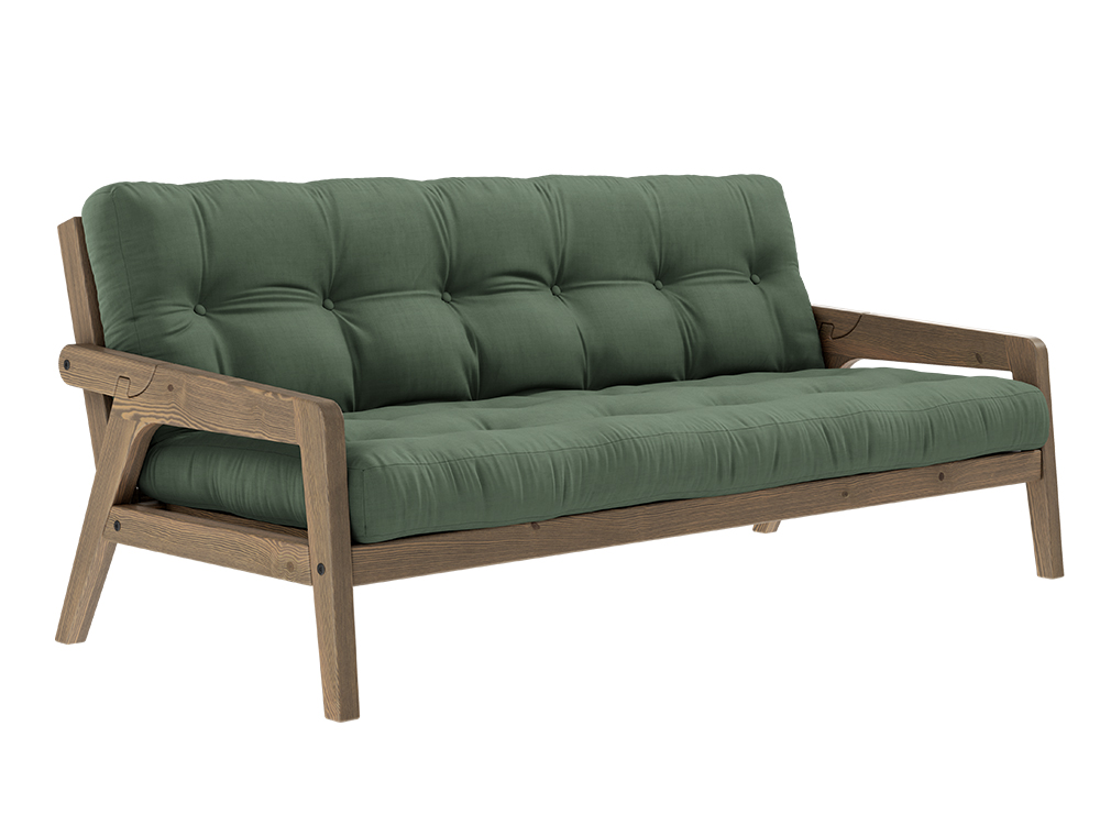 Grab Futon in Carob Brown | Futon World