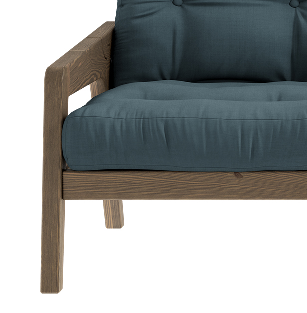 Grab Futon in Carob Brown | Futon World